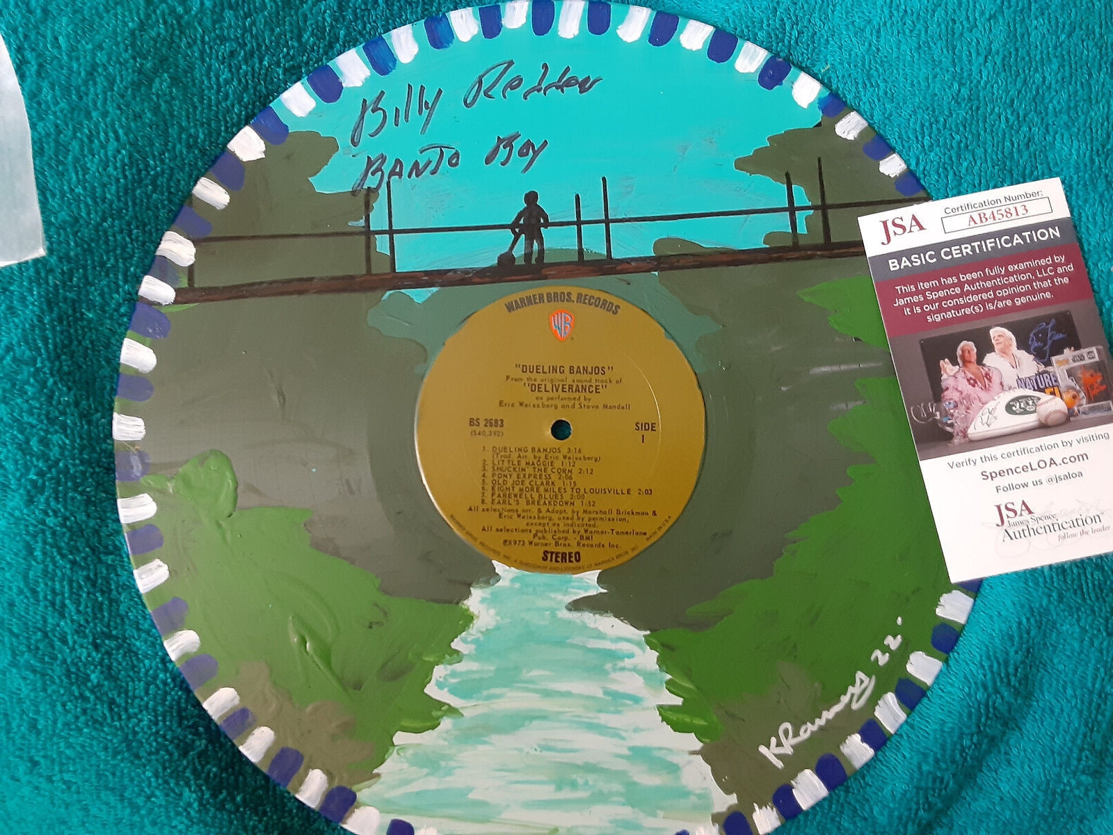 Deliverance Banjo Boy Billy Redden autographed Dueling Banjo Hand ...