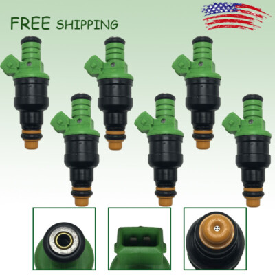 6x Fuel Injector For 1984-87 Buick Regal Grand National & T-Type 3.8L ...
