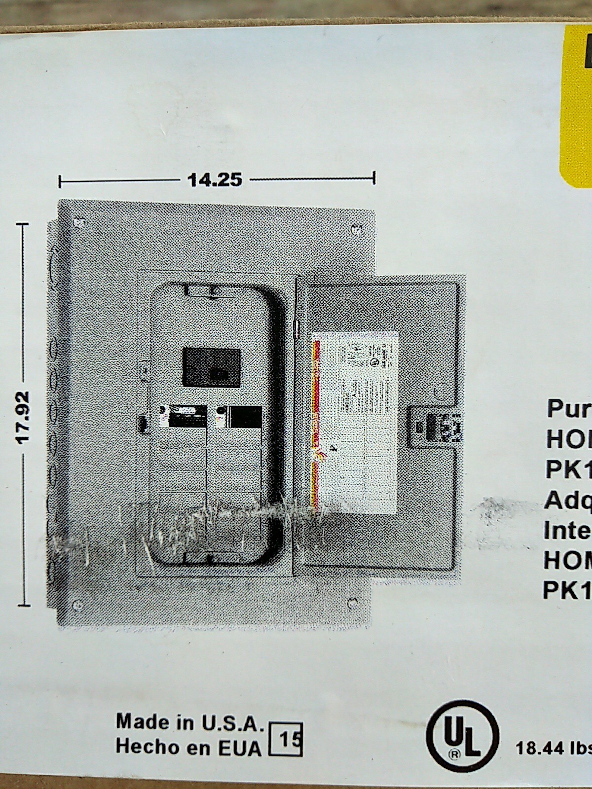 HOM12M100C SQUARE D HOME BOX 100A Circuit Breaker Load Center NIB ...