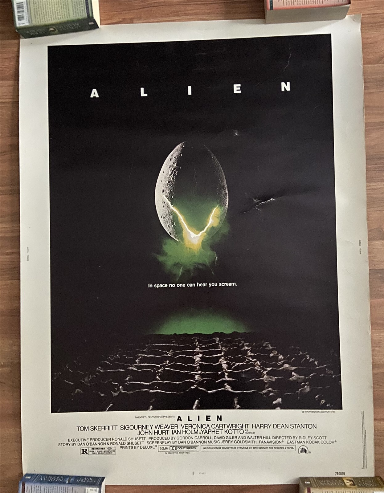 Alien (1979) - Ridley Scott - Original - ROLLED - 30x40 Movie Theater ...