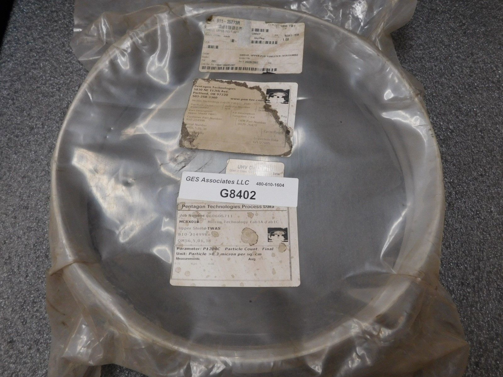 AMAT Applied Materials 0020-26478 Upper Shield TWAS Manufacturer ...