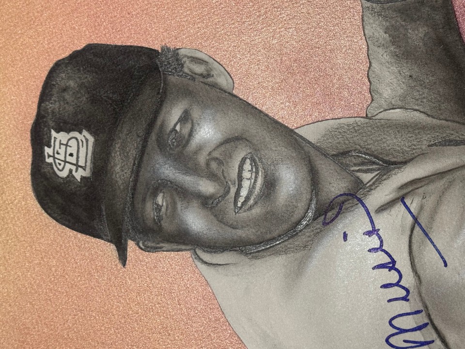Stan Musial "HOF" Painting Original Art Signed by Gary Longordo Artwork ...