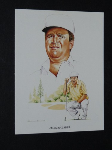 IMPERIAL PUBLISHING CARD 1990 GOLF AMERICAN GOLFERS #11 USA MARK ...