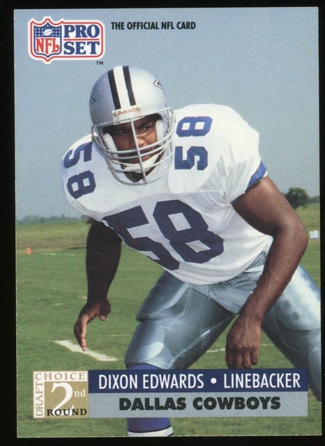 1991 Pro Set - 2nd Round Draft Choice #766 Dixon Edwards (RC) for sale ...