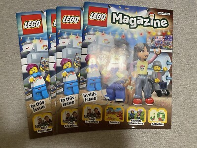 4 Lego Magazines Nov-dec 2024 | eBay