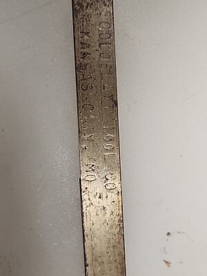 Coldblati Tool Company Kansas City MO Vintage Line Twig Masonry | eBay