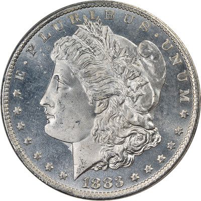 1883-CC GSA Morgan Silver Dollar CAC Grading MS65 PL Blazing White Gem ...