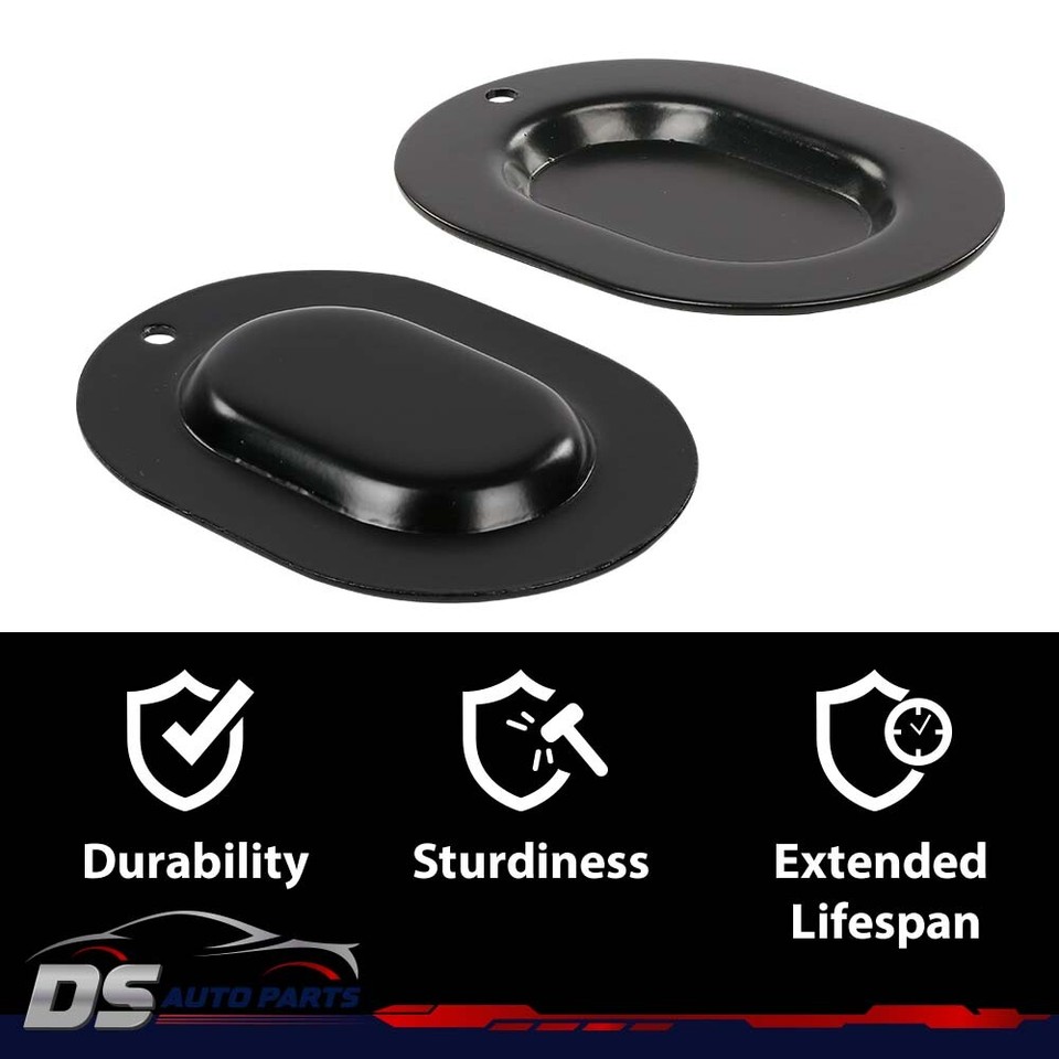 Trunk Floor Pan Drain Plug Plate Set 4PCS Fit For Firebird Camaro GTO ...