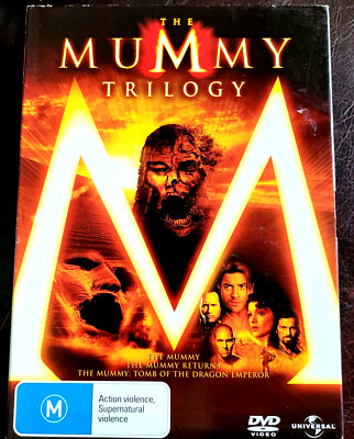 The Mummy Trilogy, Boxed Set of 3 DVDs- 2008. Tested Perfect | eBay ...
