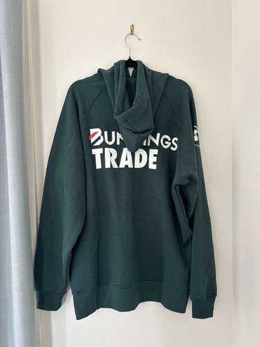 Bunnings Trade Hoodie Jumper Mates Brand New GENUINE Green Size S-3XL ...