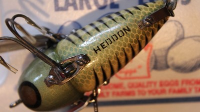 Heddon - Vintage Heddon Crazy Crawler Fishing Lures