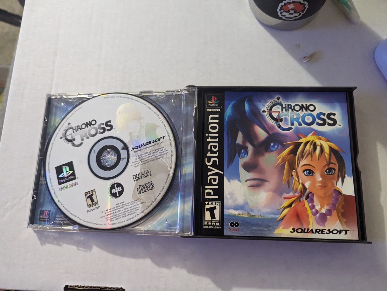 Chrono Cross PS1 Sony PlayStation CIB Black Label Complete Tested ...