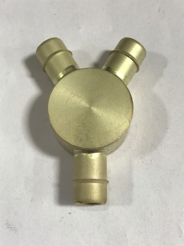 Brass Y tube fitting, 3/8" tube ID | eBay