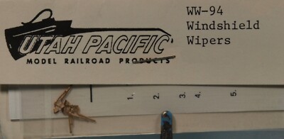 HO Locomotive or Vehicle, Utah Pacific HO Windshield Wipers | eBay