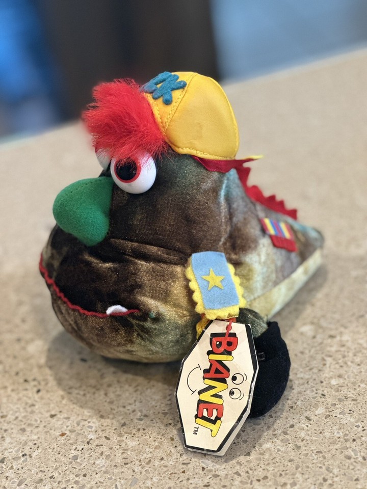 y2k “Military Glitch” micro bytes millennium bean bag bug plush W/tags ...