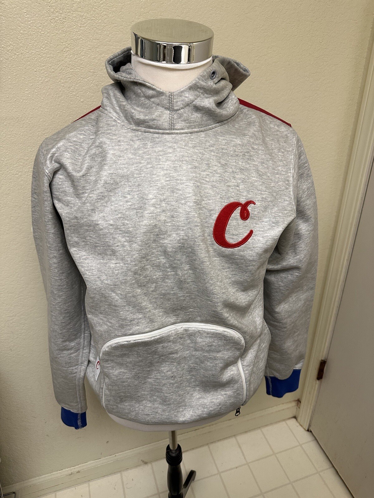 Cookies Pullover Adult Medium Gray Long Sleeve Sweatshirt SF Casual Men ...