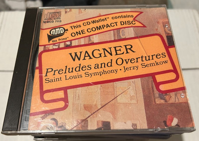 Wagner Preludes and Overtures St. Louis Symphony Jerzy Semkow | eBay ...