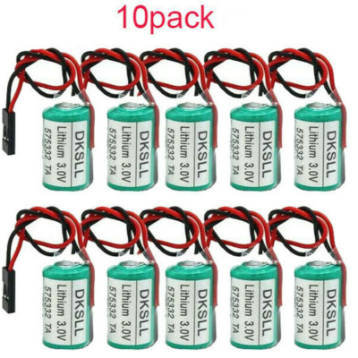 10pcs 575332TA 6FC5247-0AA18-0AA0 PLC Battery for SIEMENS 810D 840D 3V ...
