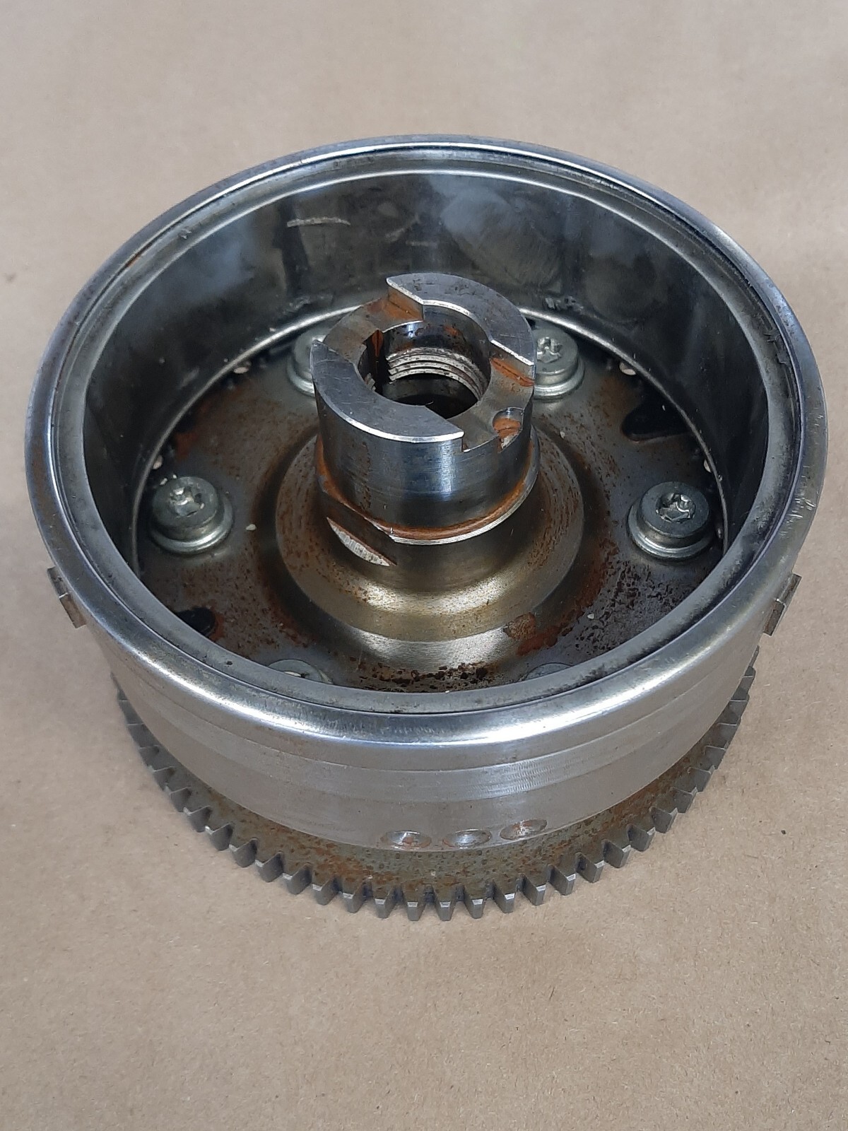 2008 Honda TRX 420 Rancher 420 Flywheel and Starter Gear 31110-HP5-601 ...