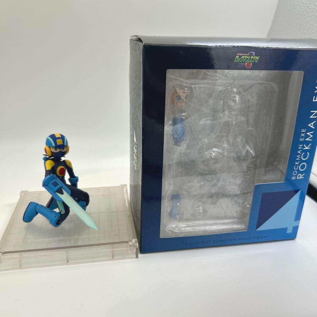 ROCKMAN EXE 4 Inch-Nel Collectible Action Figure Mega Man 2016 Sentinel ...