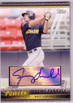2010 Topps Pro Debut Prospect Autographs #JF Jeremy Farrell - NM-MT | eBay