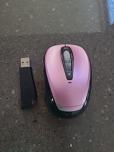 Microsoft Wireless Mouse 3000 / Model# 1359 Optical 4-Button USB ...