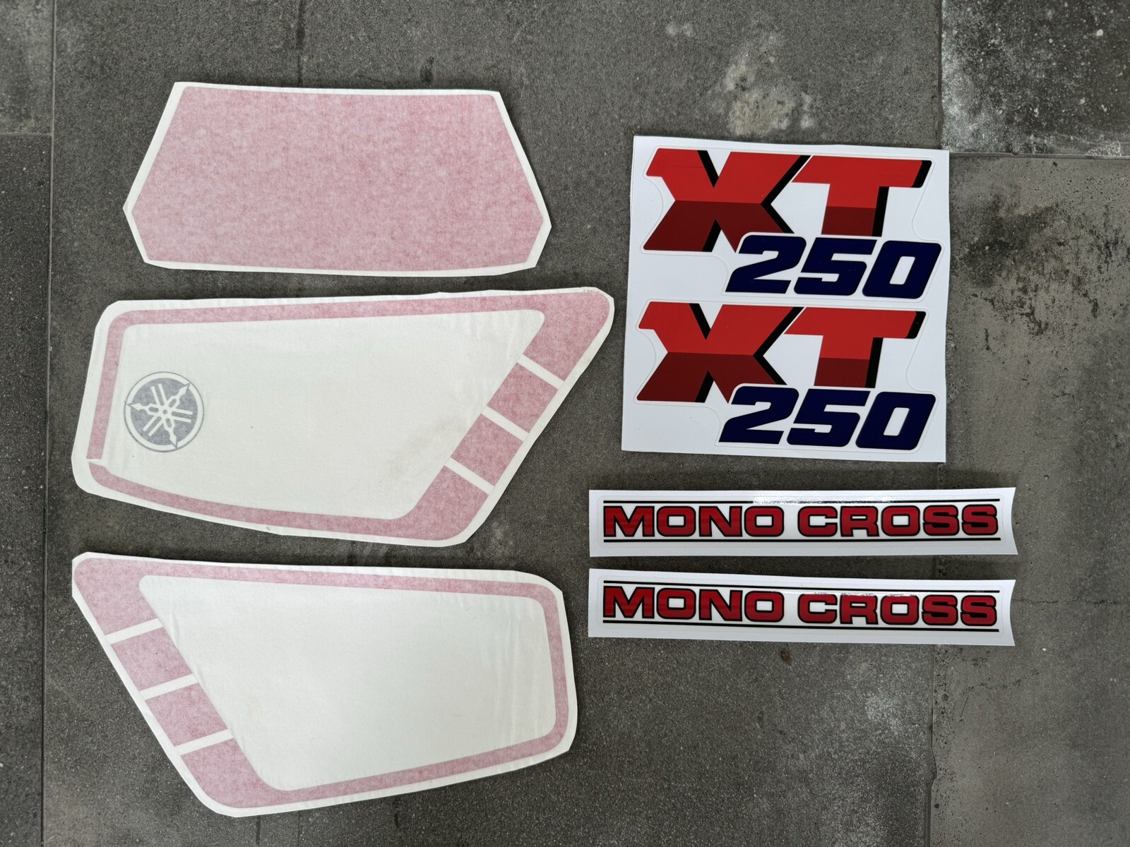 yamaha XT250 1987 Decal Set / Sticker Kit | eBay