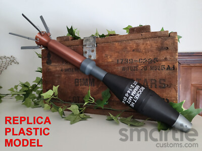 DUMMY M72 LAW 66mm HE Rocket w/Spring Loaded Fins - Plastic Replica | eBay