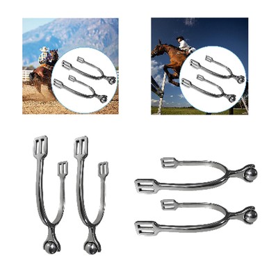 2x Western Horse Spur Equestrian Gear Accessories Western Cowboy Spur ...