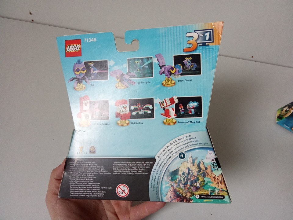 LEGO Dimensions Fun Pack 71343 & Team Pack 71346 The Powerpuff Girls ...