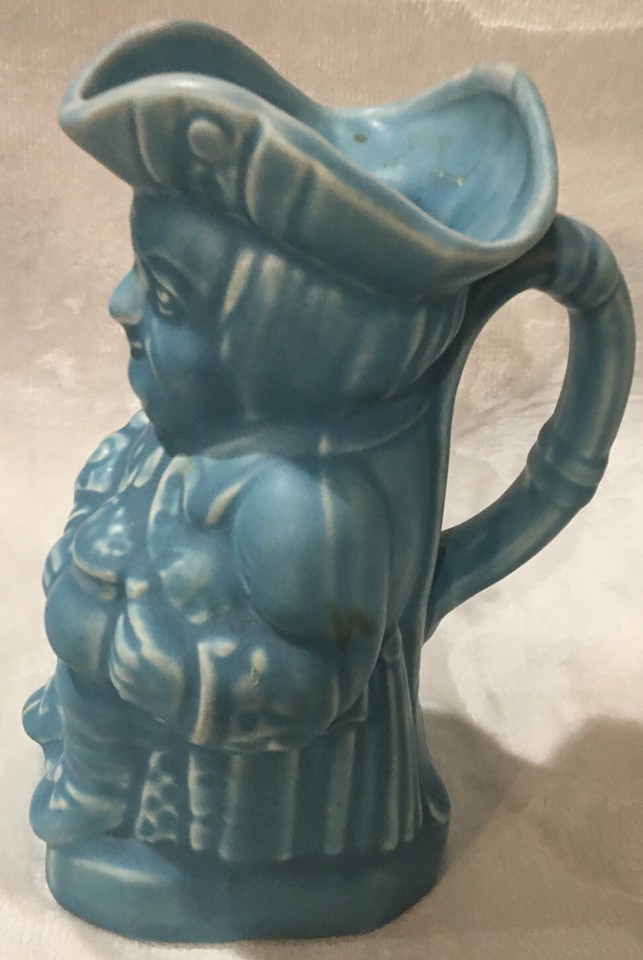Vintage Blue Toby Jug Made In England See Description | eBay