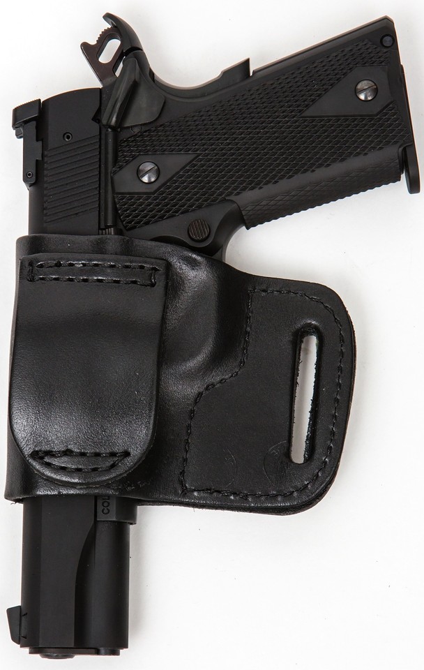 High Ride Hip Leather Gun Holster LH RH For EAA Witness Polymer Full ...