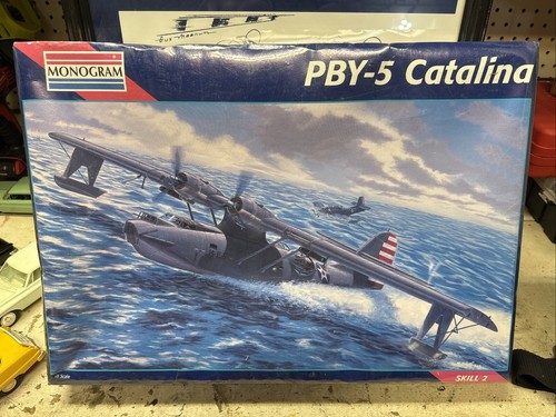 PBY-5 Catalina 1:48 Kit MONOGRAM 5609 1996 ISSUE FACTORY SEALED RARE ...