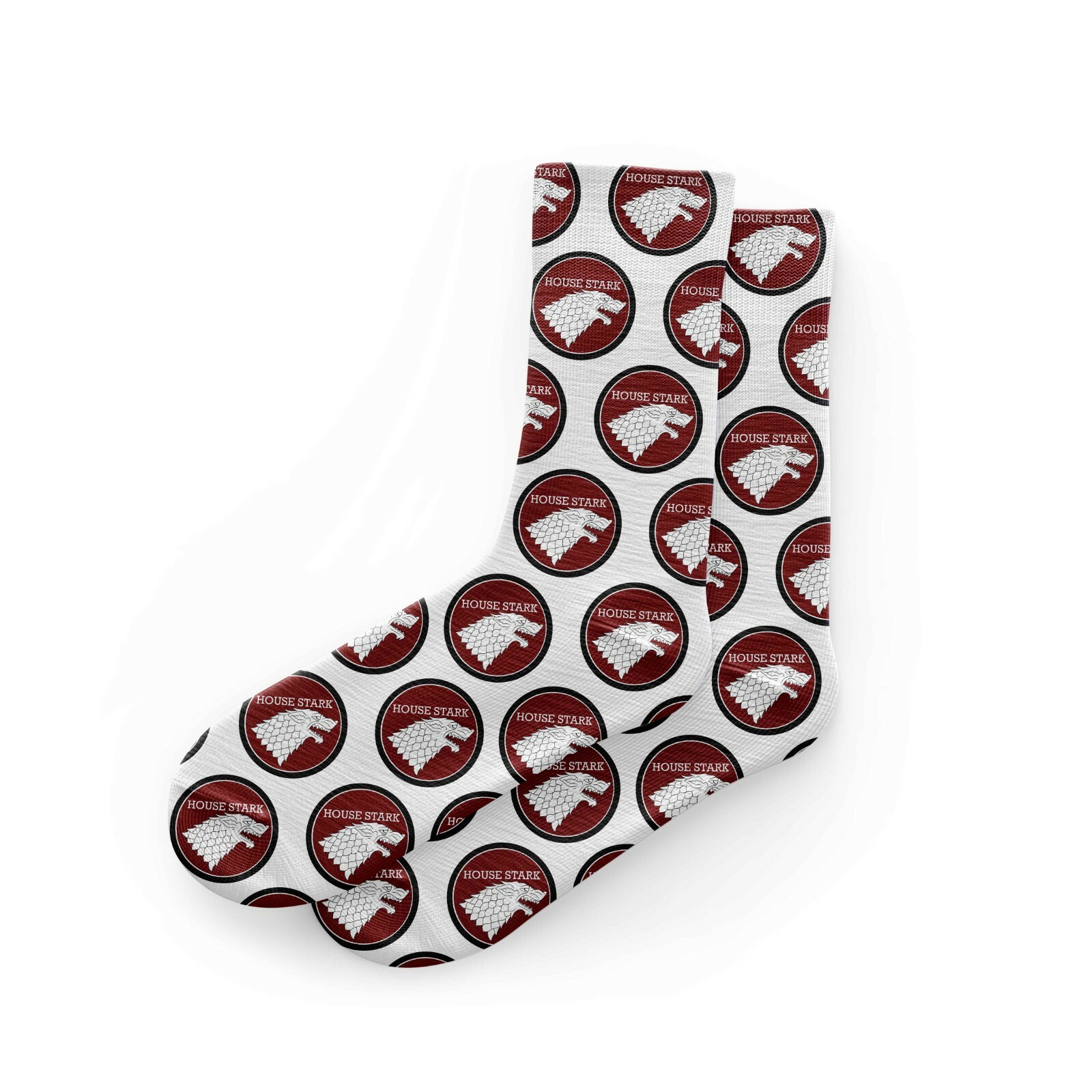 Game of Thrones Socks Custom Socks Jon Snow House Stark Socks | eBay