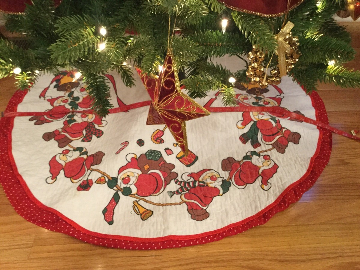 Vintage Christmas Tree Skirt