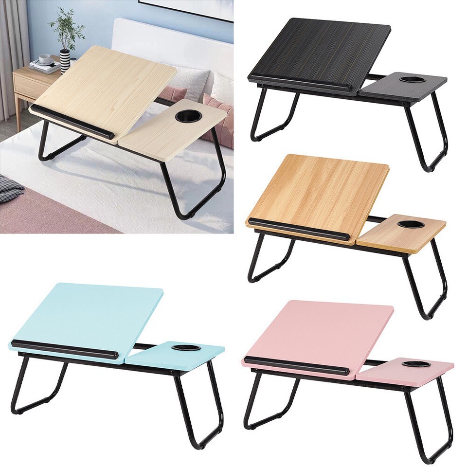 Laptop Stand Desk Table Adjust Folding Computer Table Portable Sofa Lap ...