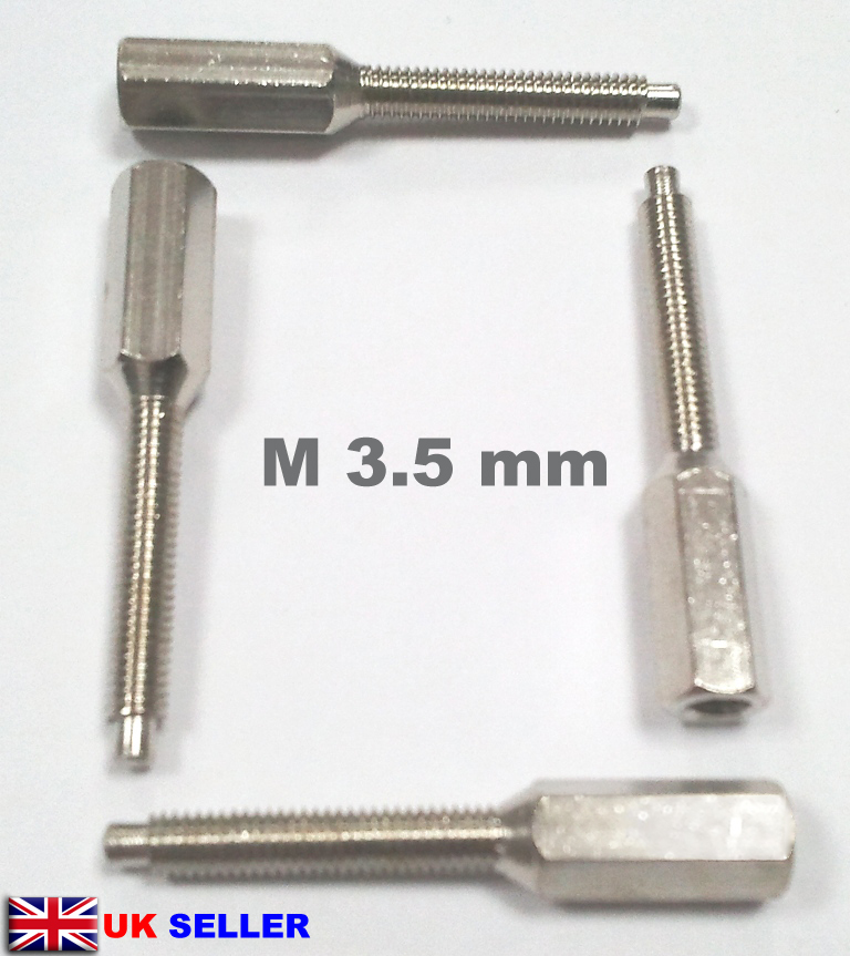 M3.5 3.5MM SOCKET SWITCH SCREW EXTENSION STUDS PACK OF 4 | eBay UK