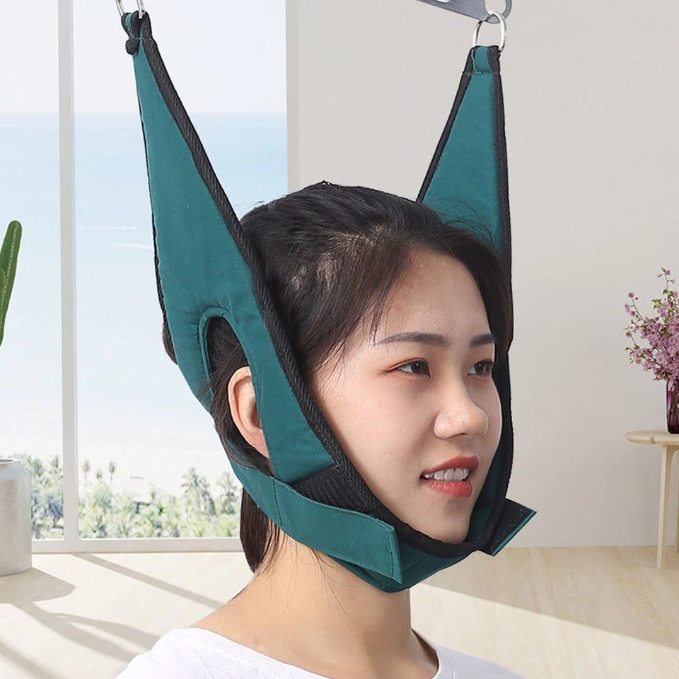 Cervical Traction Decompression Device Neck Head Shoulder Pain Relief ...