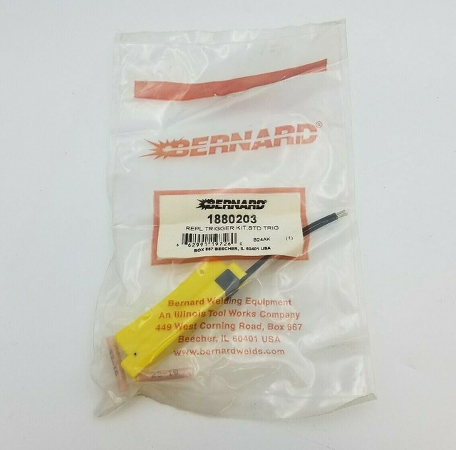 OEM Bernard 1880203 Trigger Switch Kit MIG Welding Gun for sale online | eBay