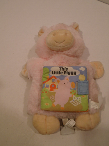 Nat and Jules Demdaco 9” Story Time Puppet withThis Little Piggy Book ...