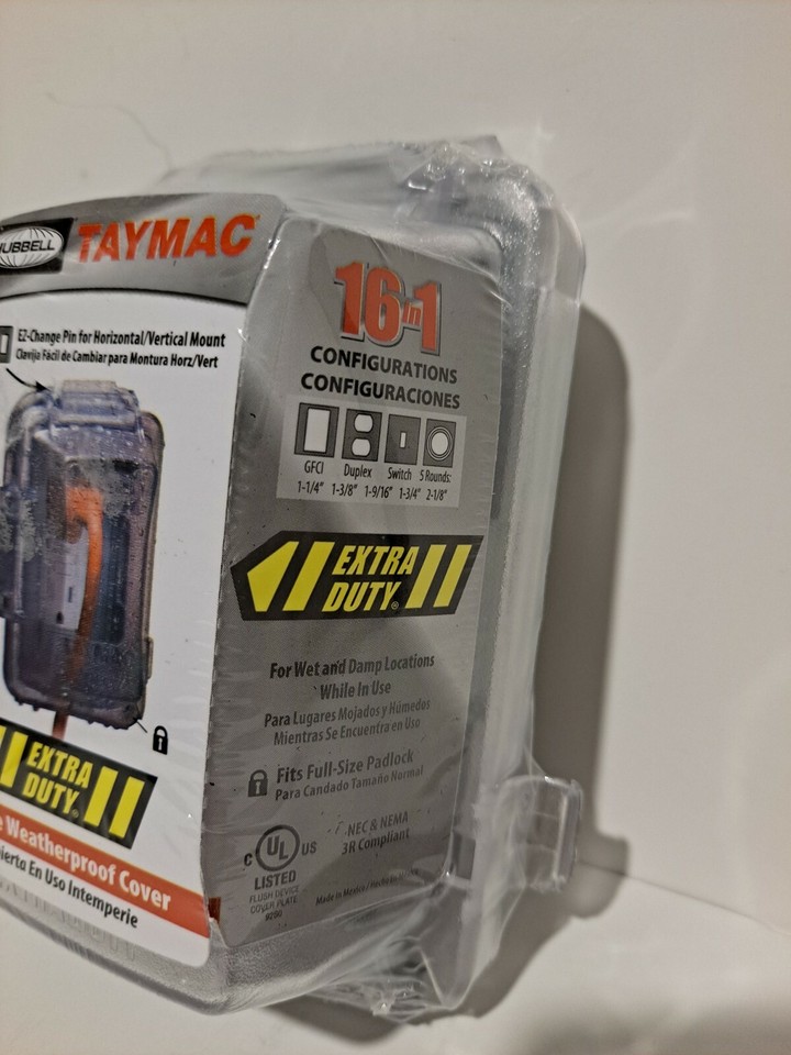 MM420C Taymac Single Gang Weatherproof In-Use Cover Extra Duty | eBay