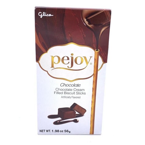 Glico Pejoy Chocolate Cream Filled Biscuit Sticks 1.98oz/ 56g ...