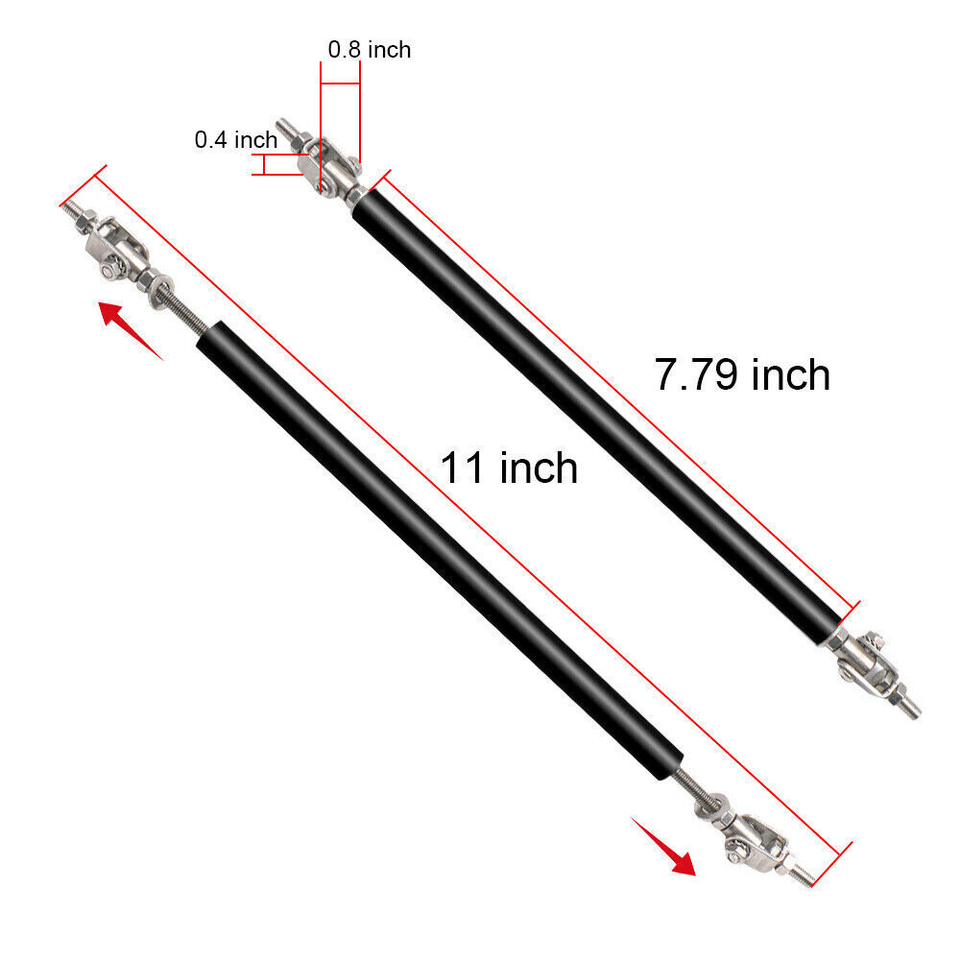 Front Rear Bumper Lip+78.7"Side Skirt Extension For Audi A5 A4 A3 Body ...