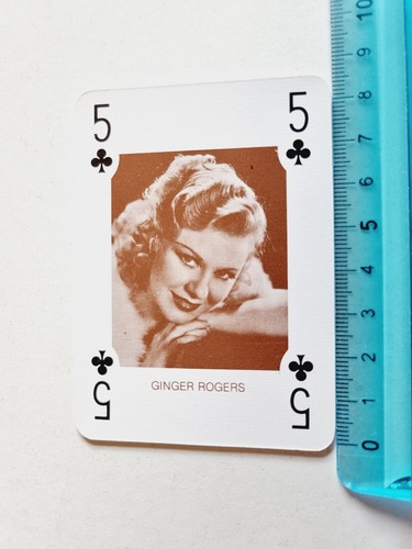 Card Ginger Rogers Carte Ediz. Le Milano Originelle Vintage New | eBay