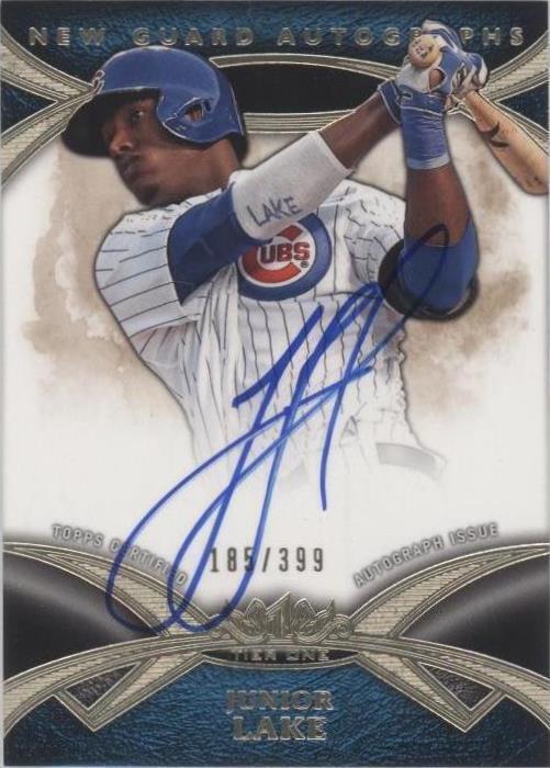 2014 Topps Tier One - New Guard Autographs Junior Lake #NGA-JLK /399 ...