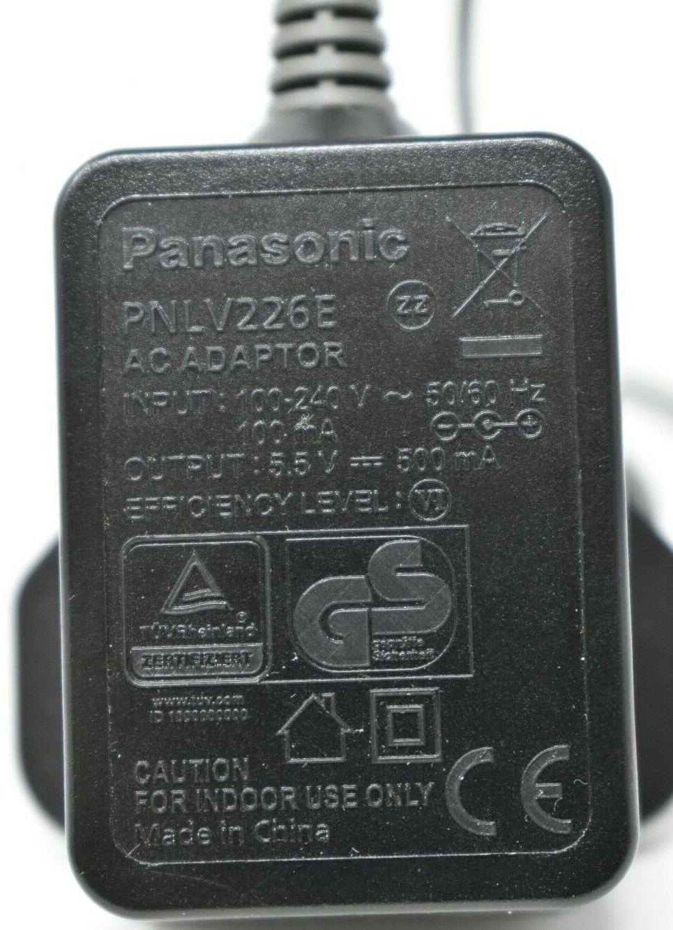 PANASONIC KX-TG6802 KX-TGC222 Add On Base Unit PNLC1042 & Power Adaptor ...