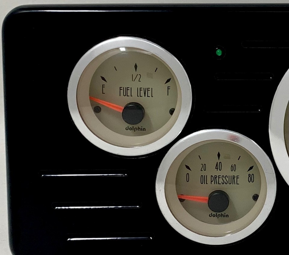 1940 Chevy Car GPS 5 Gauge Dash Panel Insert Cluster Set | eBay