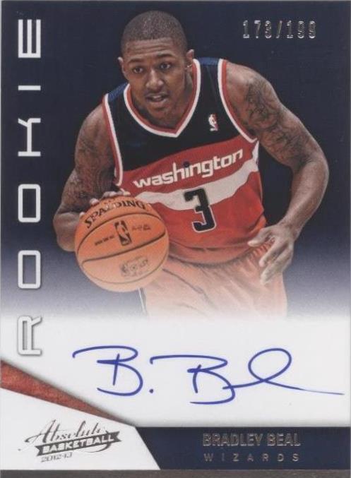 2012-13 Absolute - Rookie Bradley Beal #157 /199 (AU, RC) for sale ...