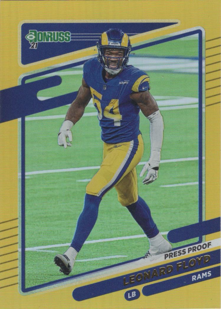2021 Panini Donruss Robby Anderson Gold Holo Press Proof | eBay