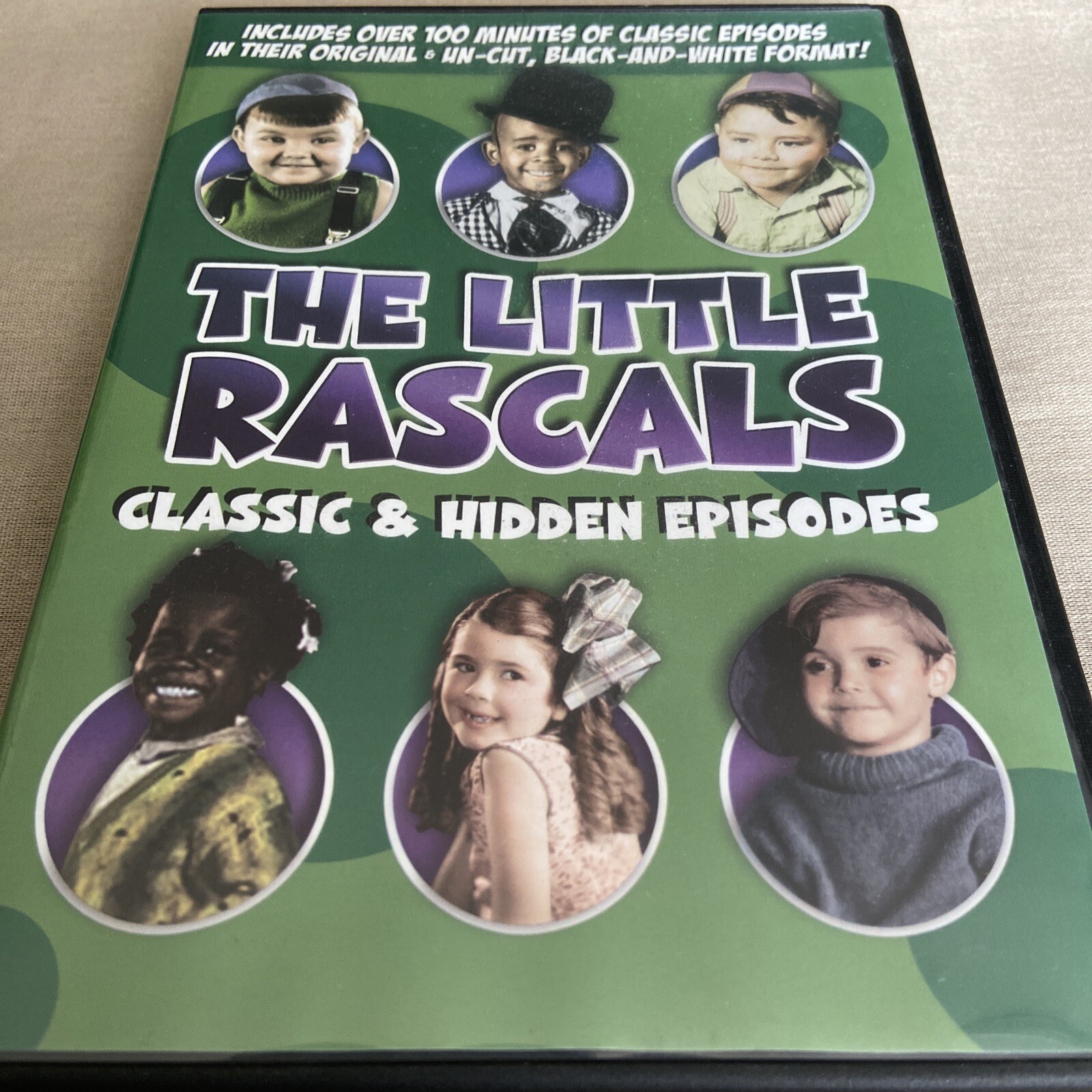 The Little Rascals: Classic & Hidden Episodes (DVD) Original Uncut B&W ...